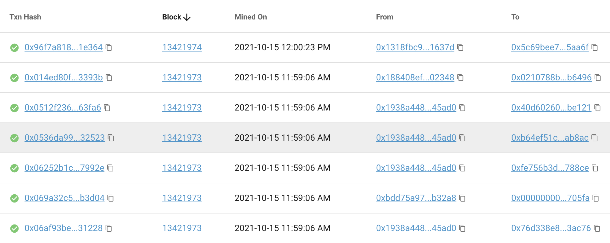 Ethernal - Open-source block explorer for private EVM-based chains