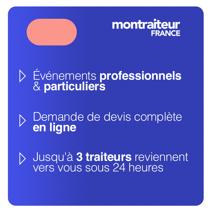 Les différents types de traiteurs pour un événement