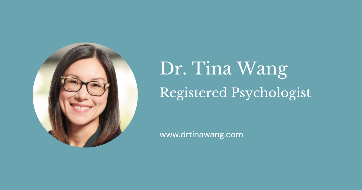 Empowering Mental Wellness: Dr. Tina Wang - Registered Psychologist for ...