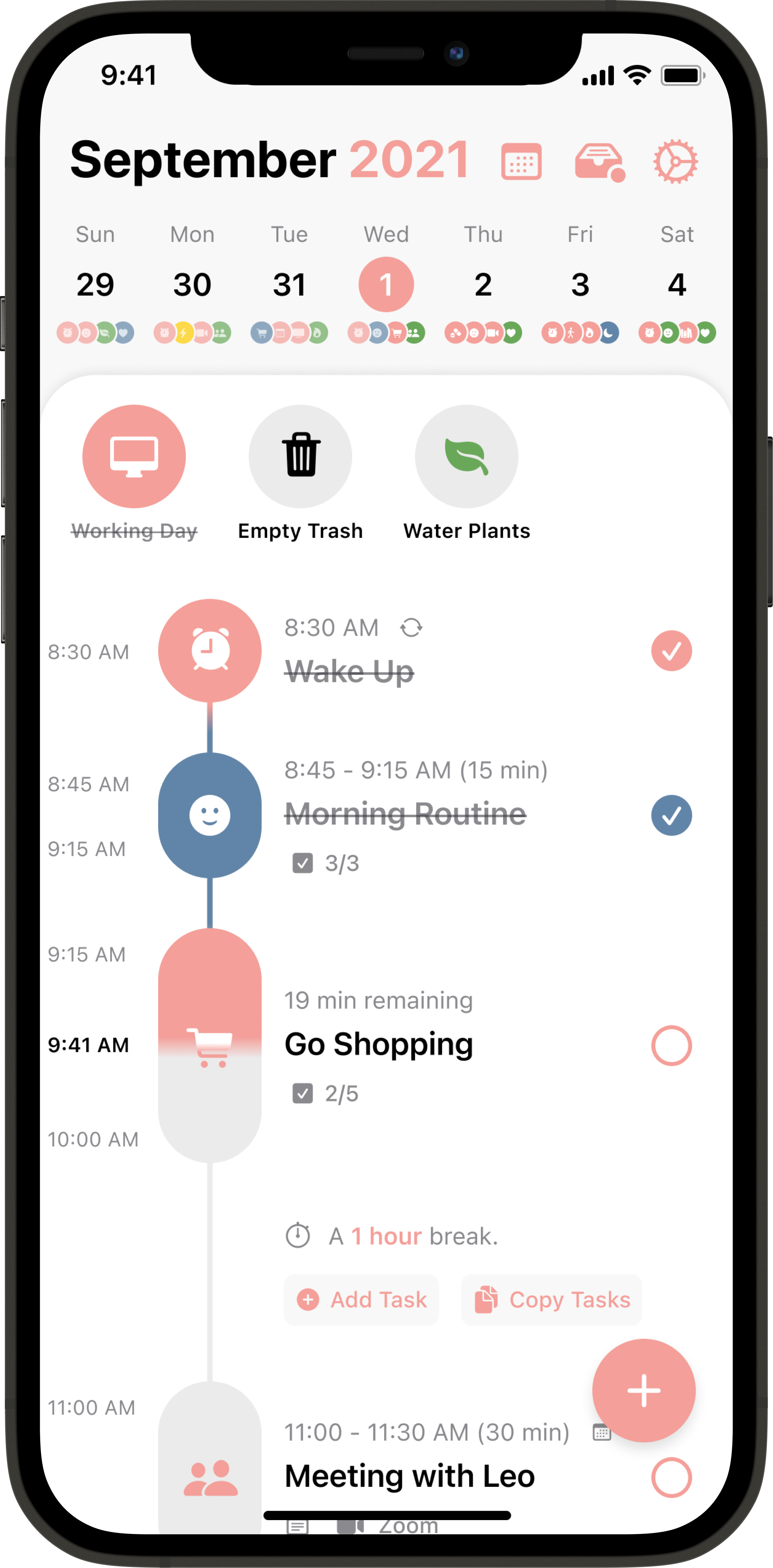 Structured Day Planner