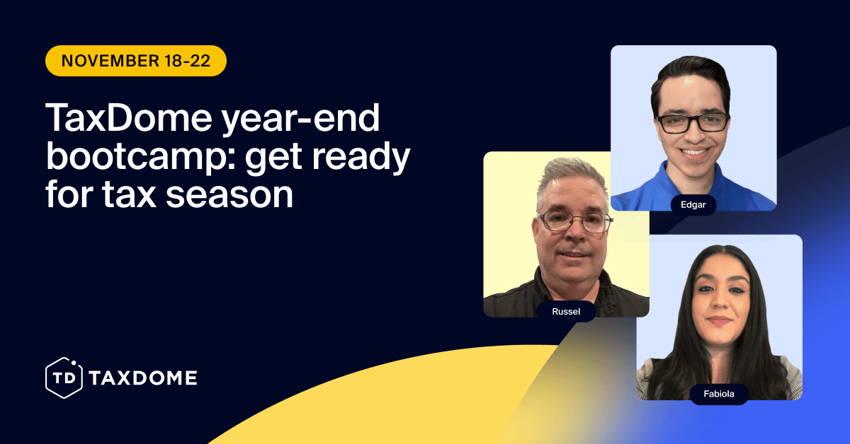 TaxDome bootcamp series: get ready for tax season with workflow automation and client management