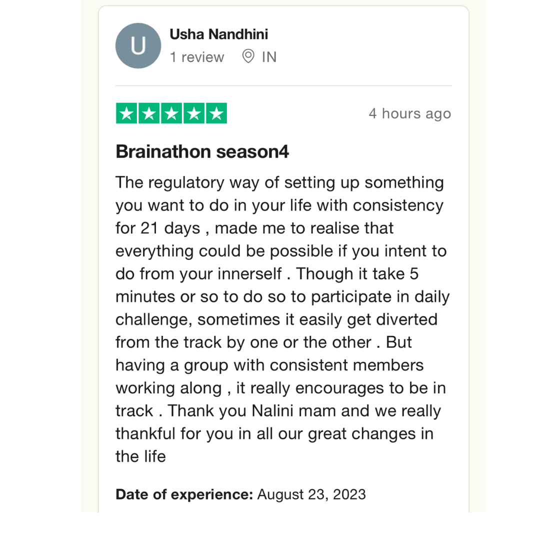 Dr.Nalini Sankar - Whole Brain Acceleration