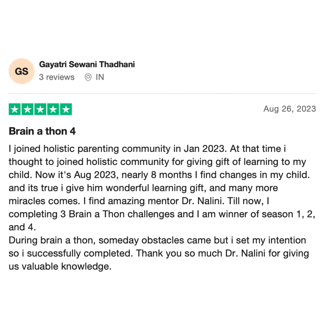 Dr.Nalini Sankar - Whole Brain Acceleration