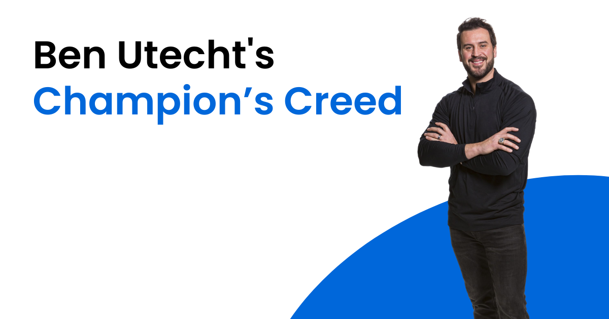 Champion's Creed ┃ Ben Utecht's Believe in Culture Keynote